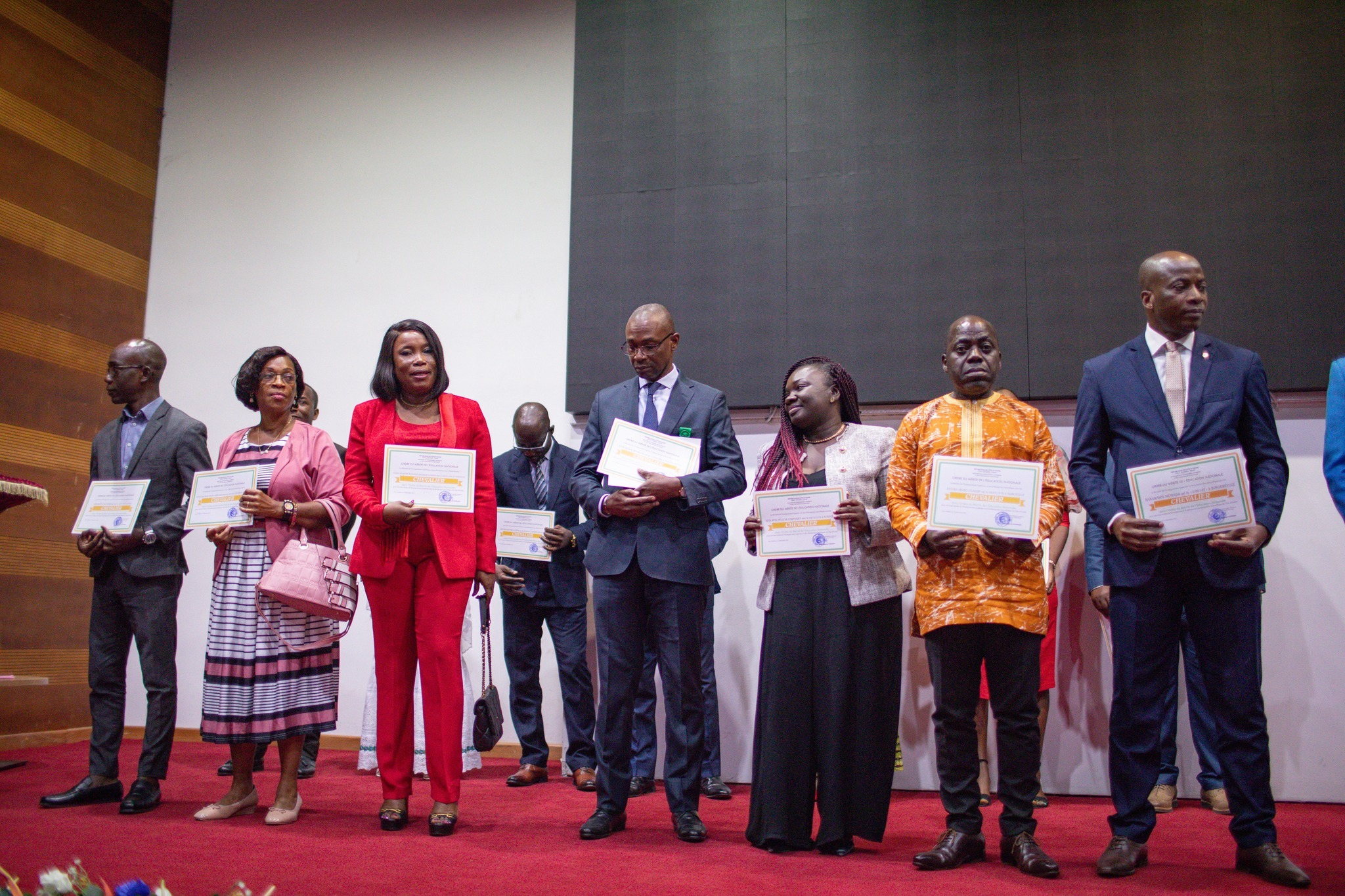 Two IUGB staff members bestowed Chevalier in the Order of Merit of ...