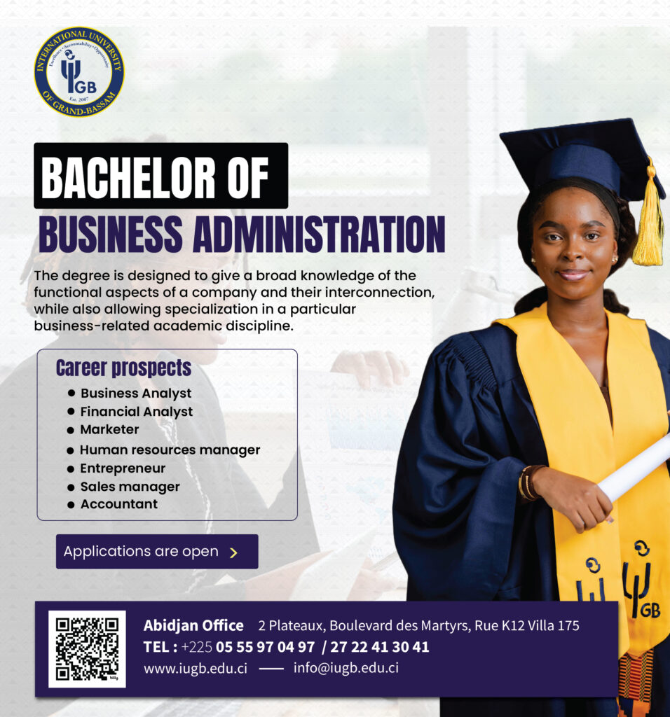 Bachelor of Business Administration (BBA) – IUGB University